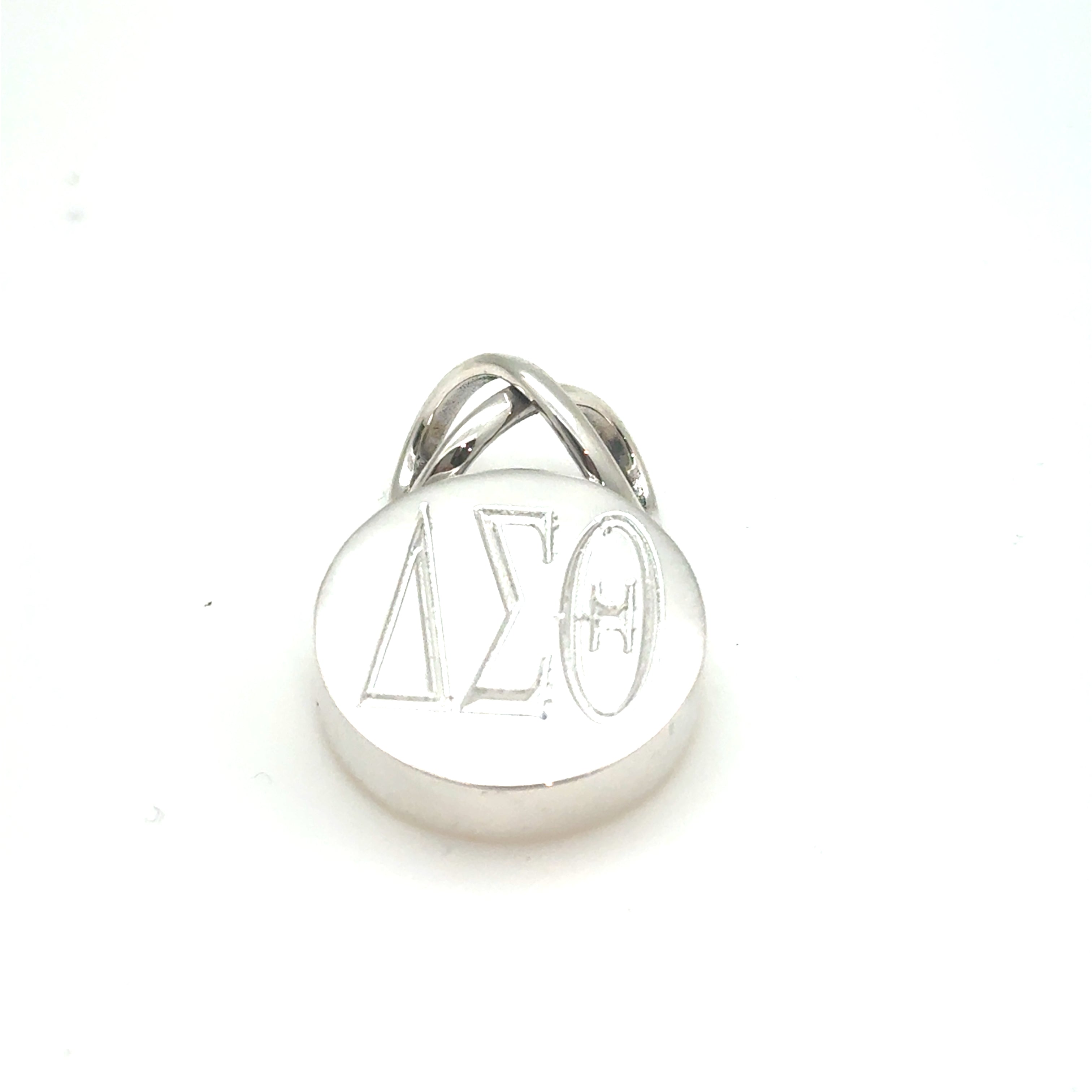 DST Round Infinity Bale Pendant – The Sterling Link