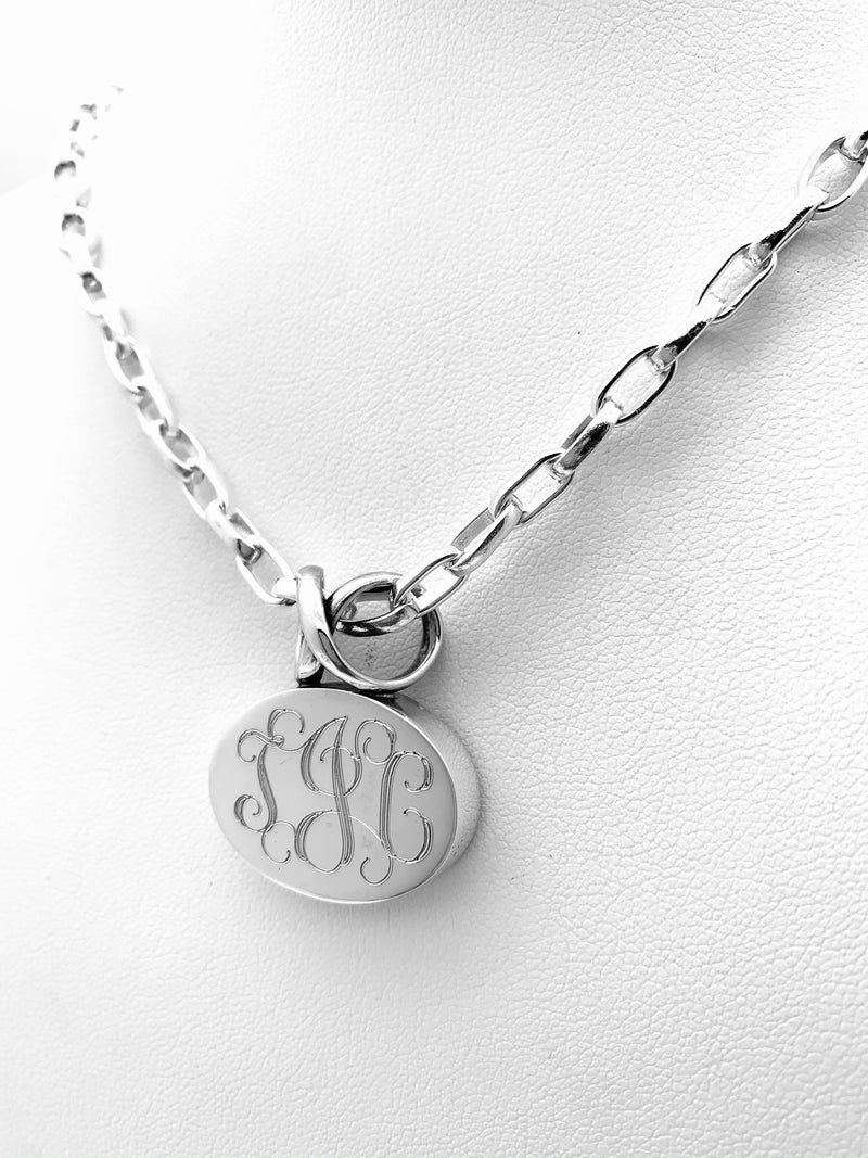 Monogram Necklaces – The Sterling Link