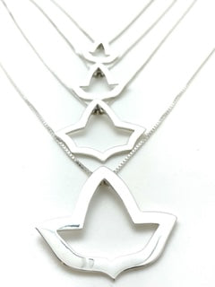 Open Ivy Leaf Necklace-Large – The Sterling Link